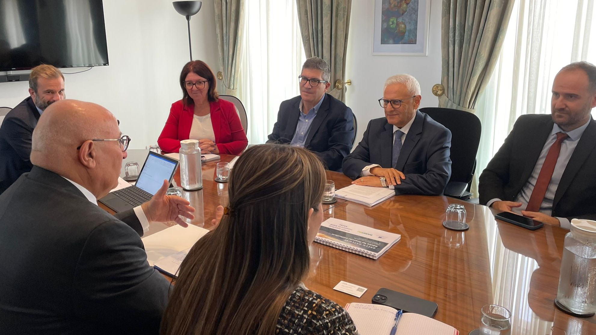 EIB Vice President Kakouris unveils Green Gateway report during MDB ...